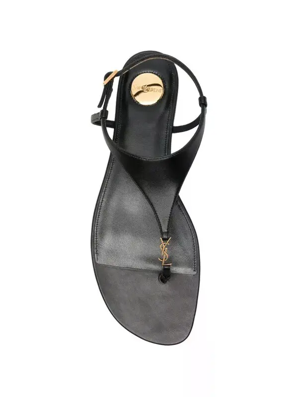 Saint Laurent Cassandra Logo-detail Sandals