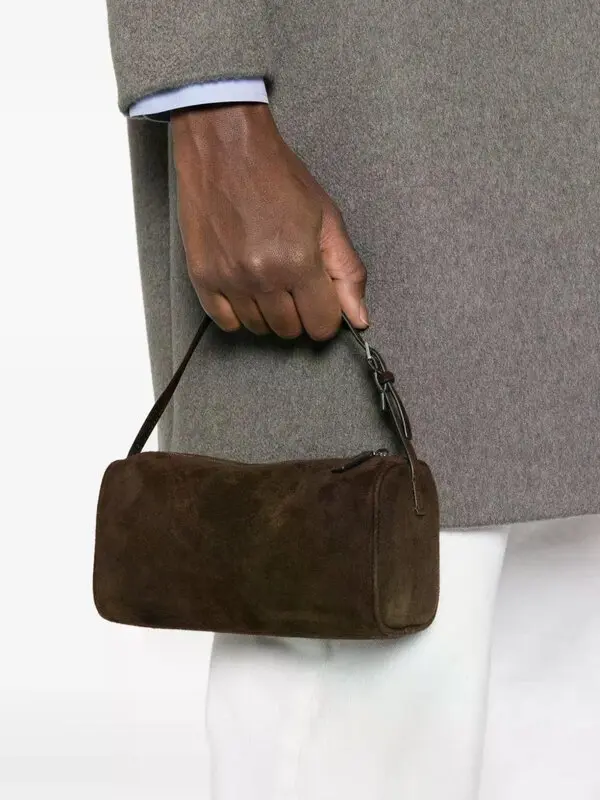 THE ROW 90's Zip Suede Mini Bag