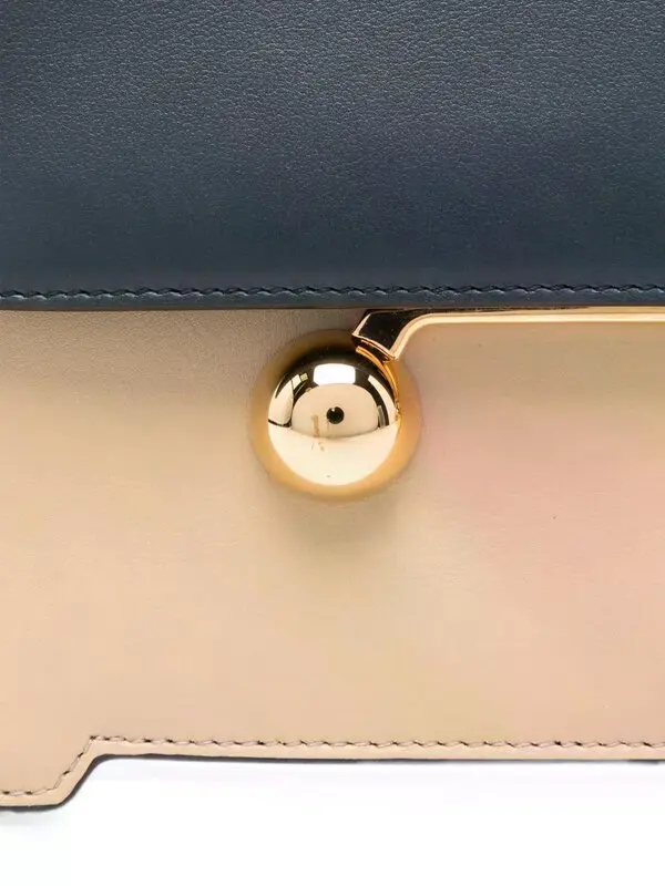 Marni Trunkaroo Leather Shoulder Bag