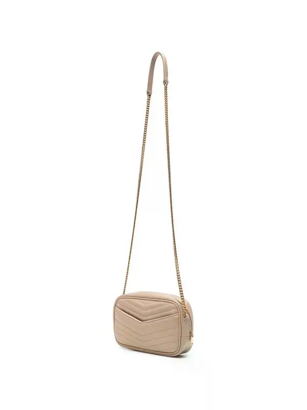 Saint Laurent Mini Lou Quilted Crossbody Bag