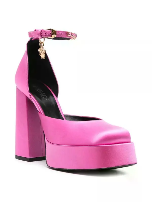 Versace Medusa Aevitas Crystal-embellished Pumps
