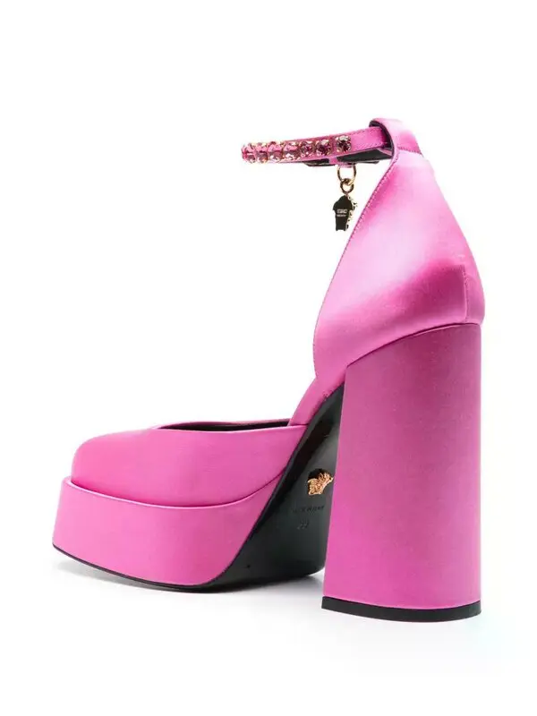 Versace Medusa Aevitas Crystal-embellished Pumps