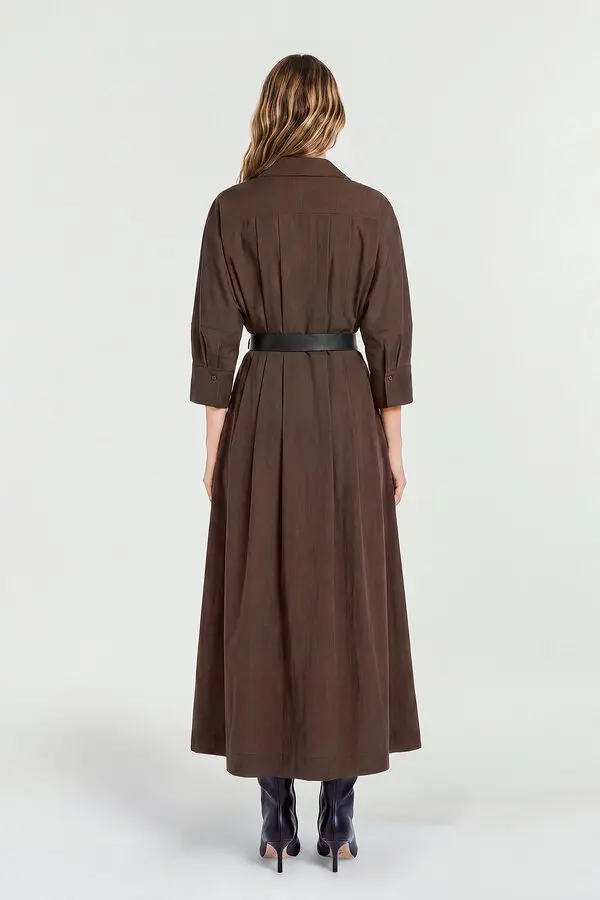 NICHOLAS Lanae Dress - Truffle