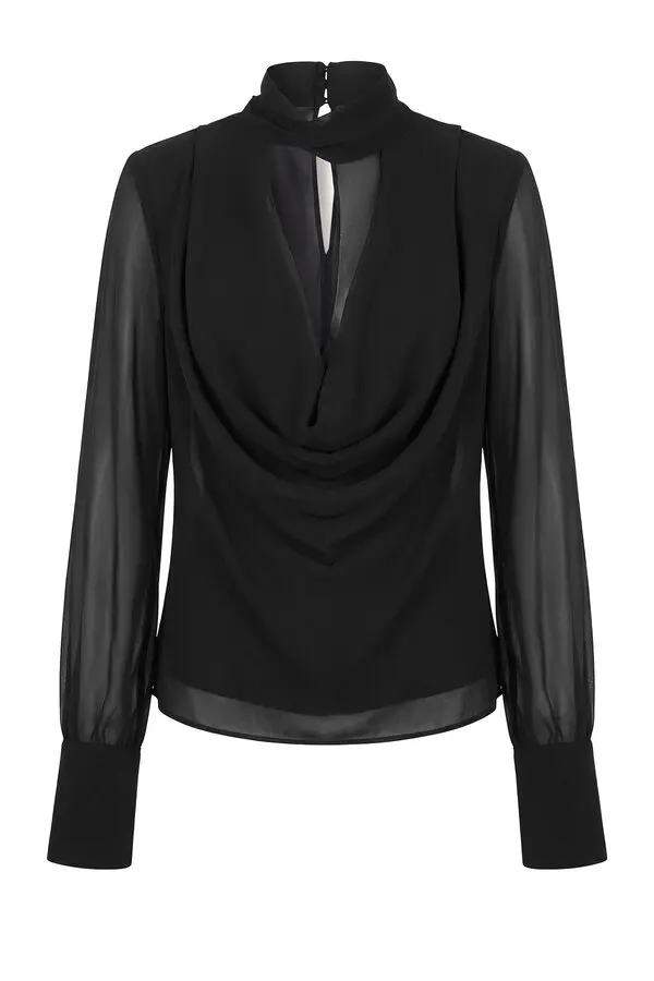 NICHOLAS Amara Blouse - Black