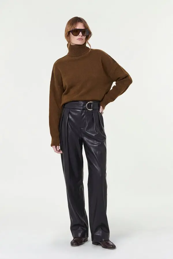 NICHOLAS Esme Lambswool Rollneck