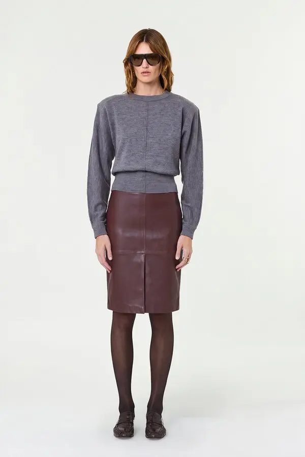 NICHOLAS Noelle Sweater - Charcoal
