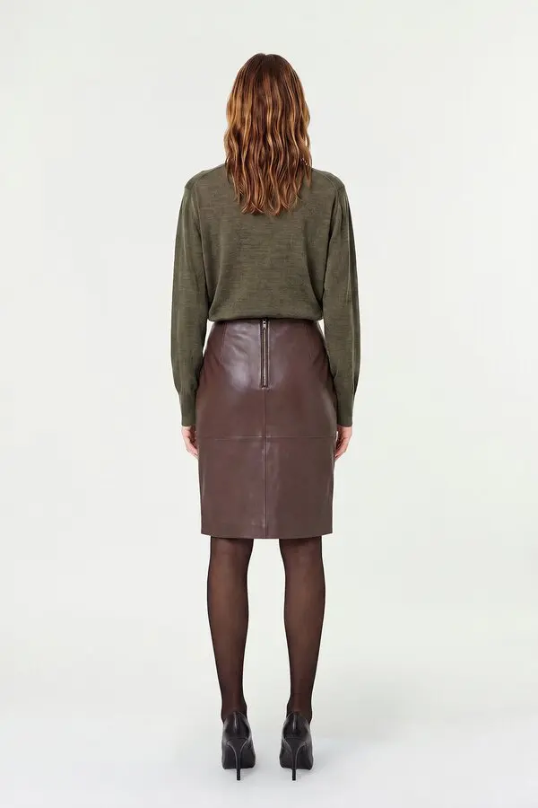 NICHOLAS Veda Tie Neck Sweater