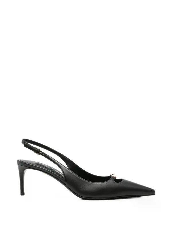 Dolce & Gabbana Dg Logo Slingback Pumps