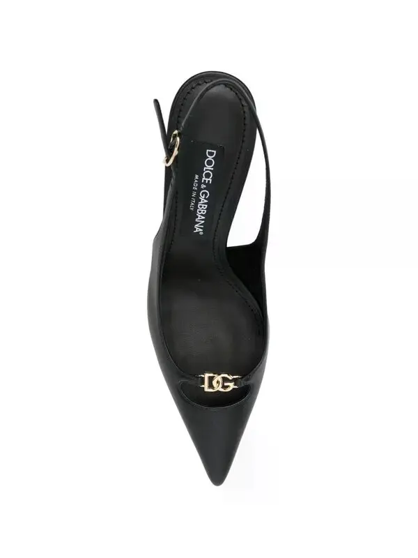 Dolce & Gabbana Dg Logo Slingback Pumps