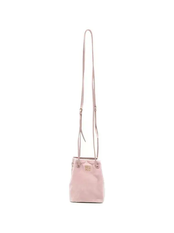 Miu Miu Logo-detail Bucket Bag