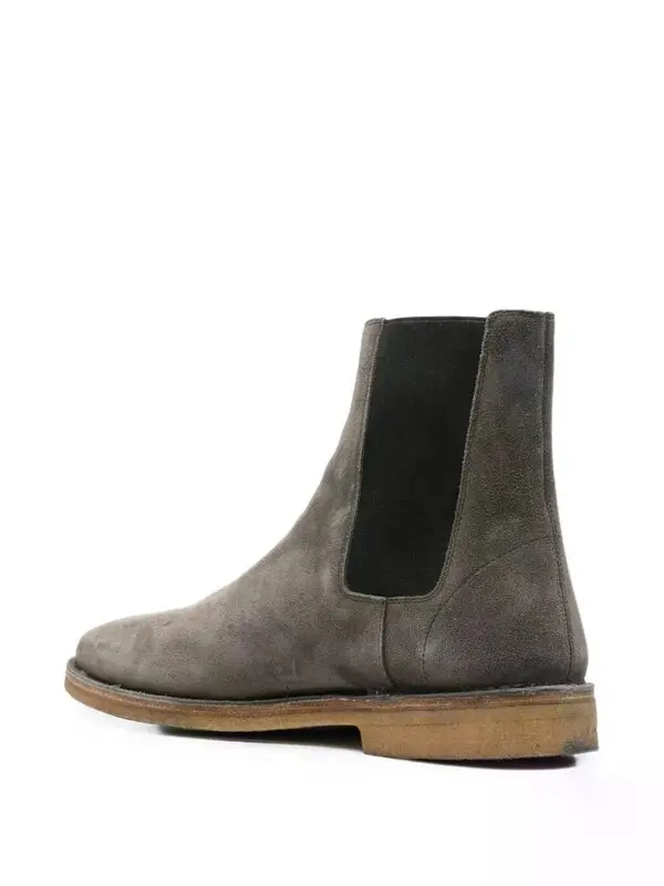 Saint Laurent Suede Chelsea Boots