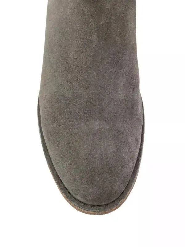 Saint Laurent Suede Chelsea Boots