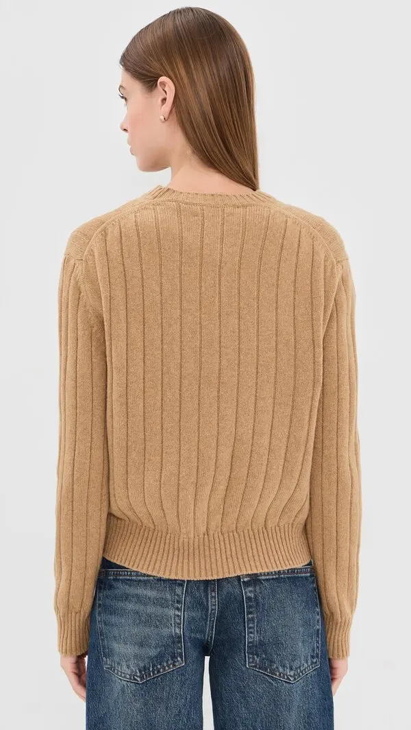 Daughter The Rooney Rib Crewneck Pullover