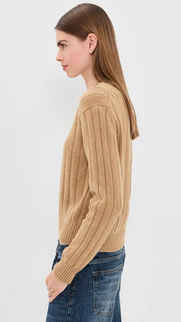 Daughter The Rooney Rib Crewneck Pullover