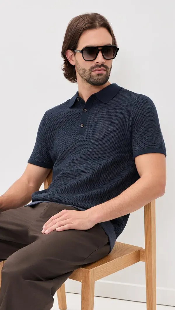 RHONE Mercer Knit Polo