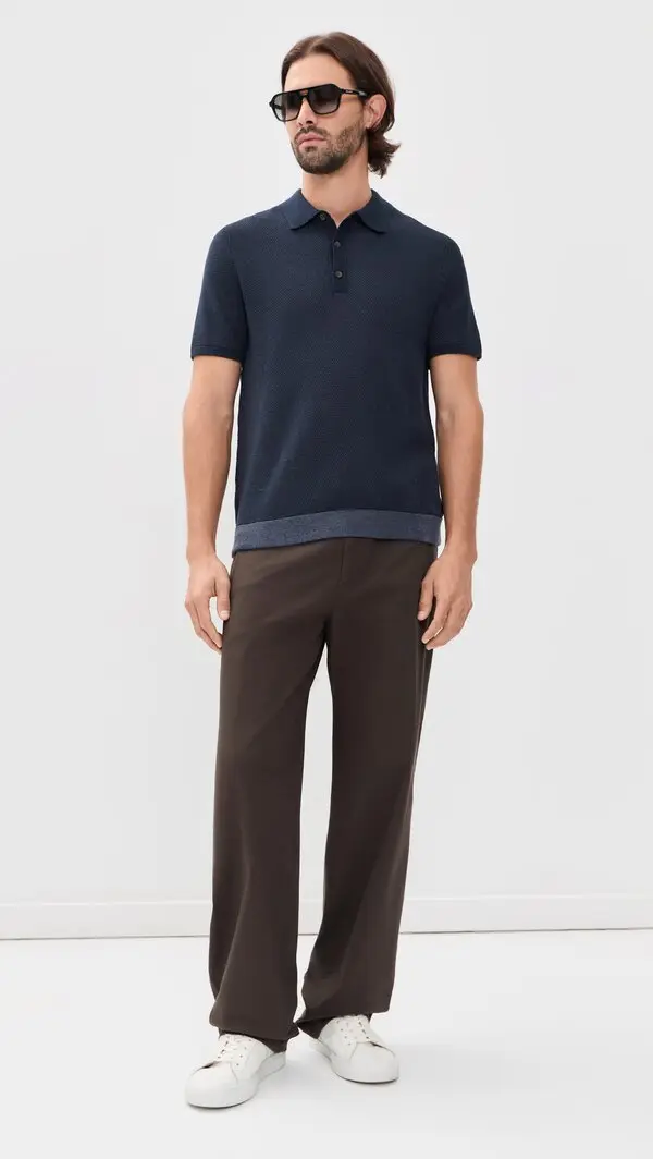 RHONE Mercer Knit Polo