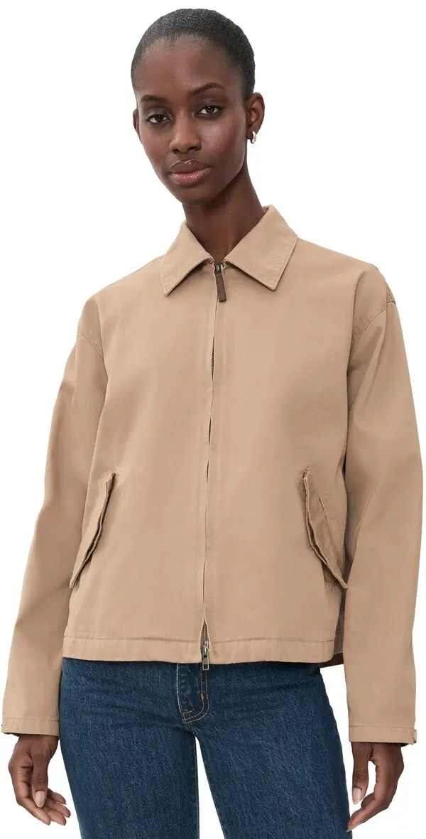 Vince Washed Cotton Jacket