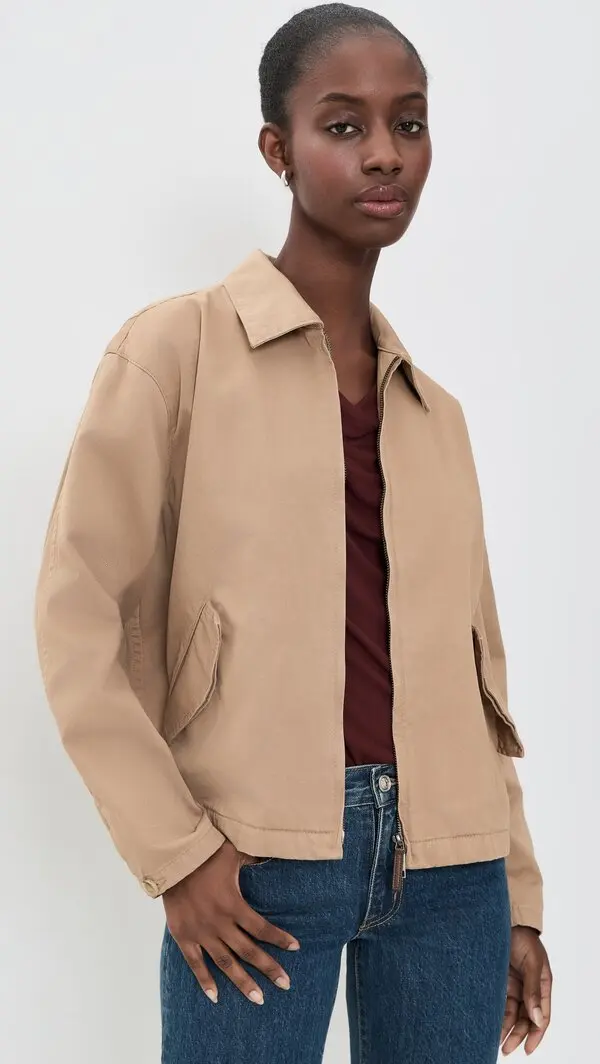 Vince Washed Cotton Jacket