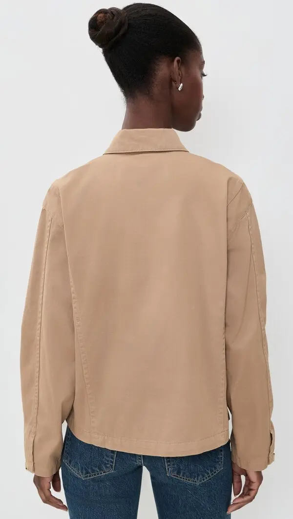 Vince Washed Cotton Jacket