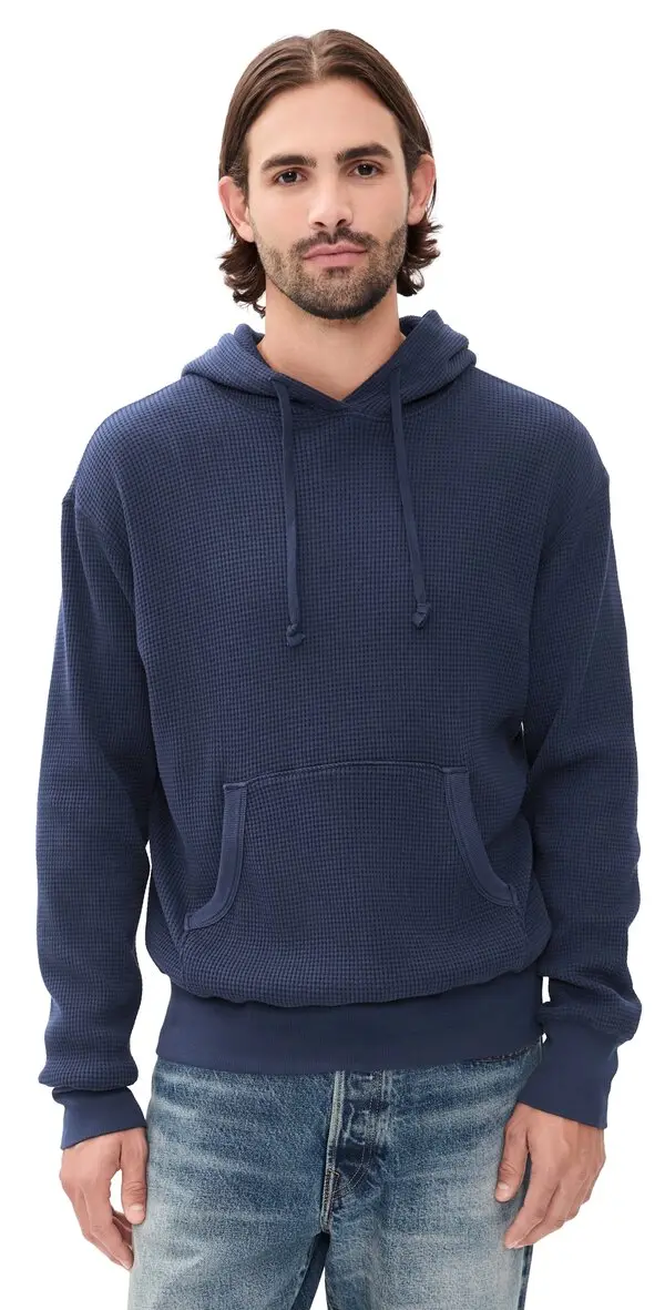 S.k.u. Long Sleeve Waffle Hoodie