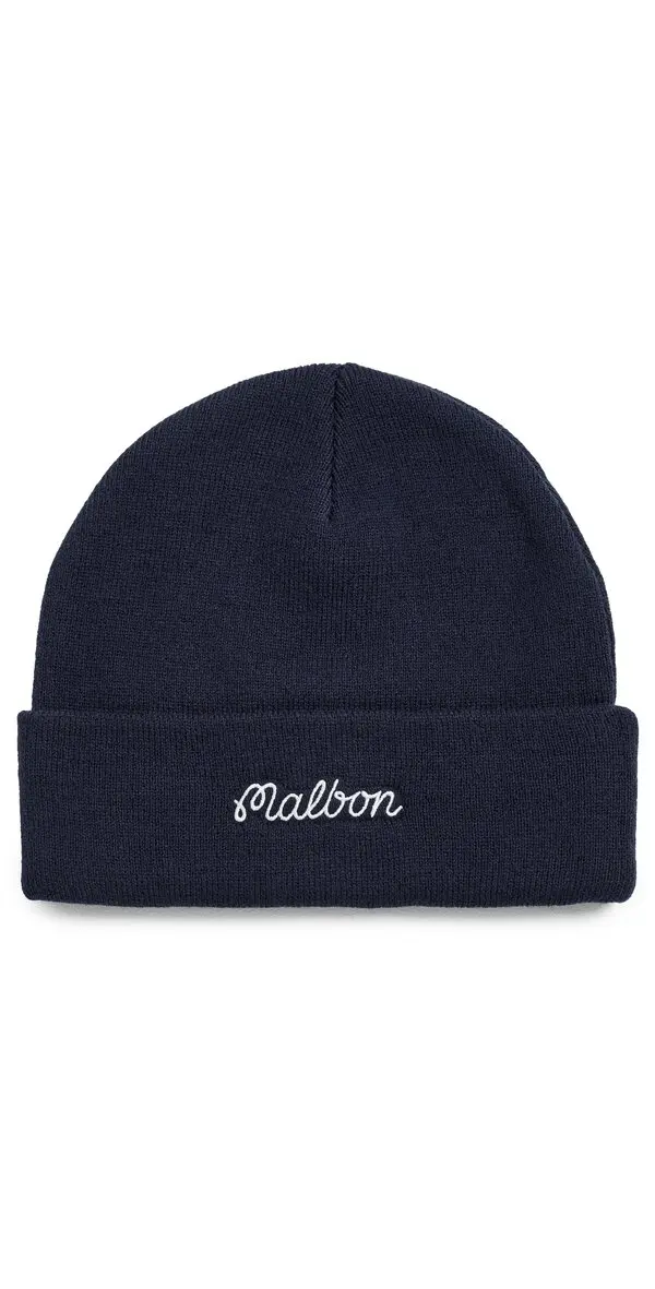 MALBON Script Beanie