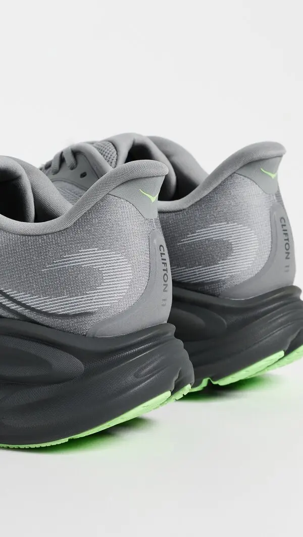 HOKA® Clifton Sneakers - Galactic Grey/stardust