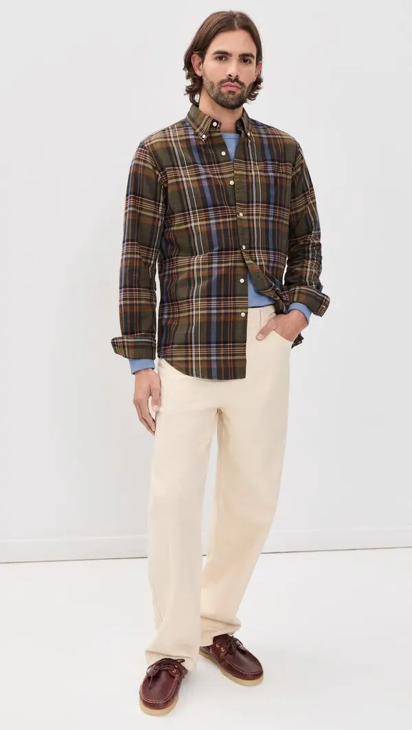 Polo Ralph Lauren Plaid Classic Oxford Sport Shirt