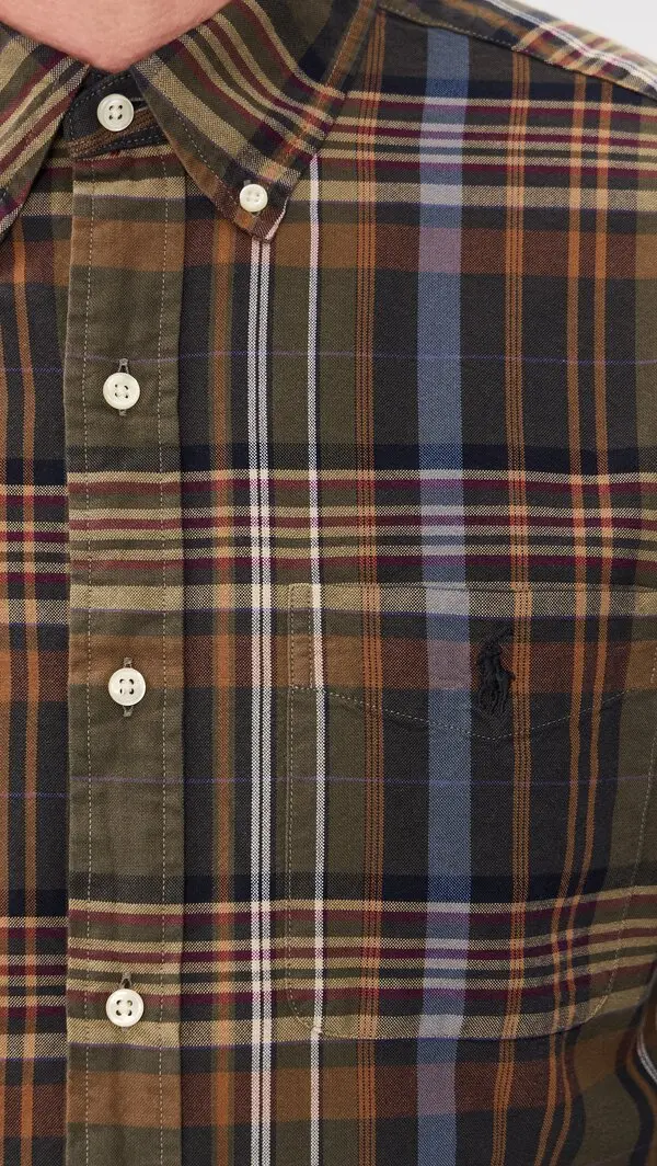 Polo Ralph Lauren Plaid Classic Oxford Sport Shirt