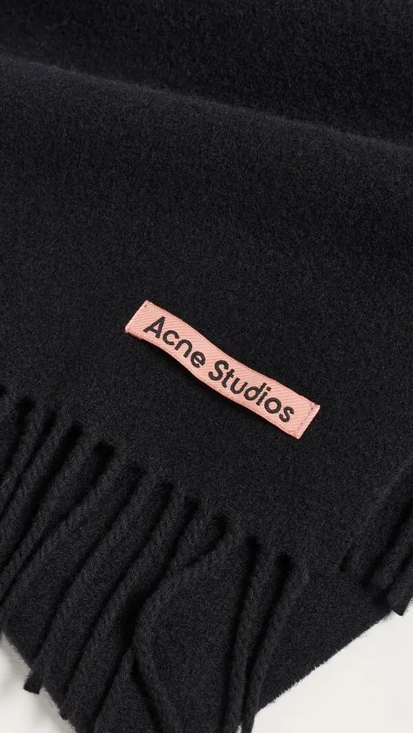 Acne Studios Canada Skinny Wool Scarf