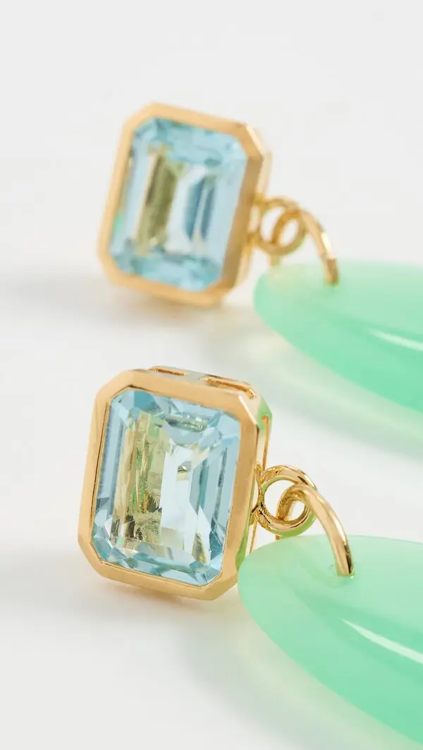 LIZZIE FORTUNATO Valery Drop Earrings