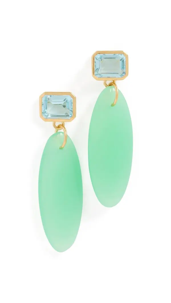 LIZZIE FORTUNATO Valery Drop Earrings