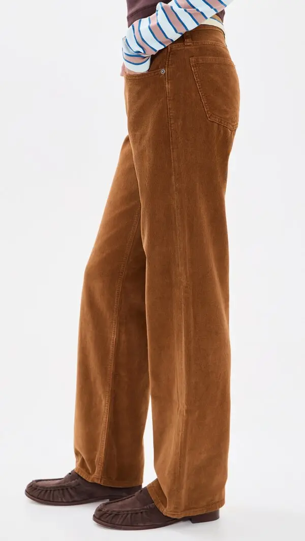 Madewell The Low-rise Loose Corduroy Pants
