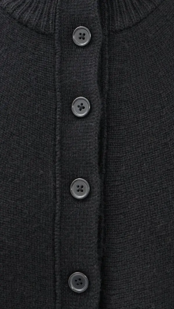 Vince Turtleneck Cape Cardigan