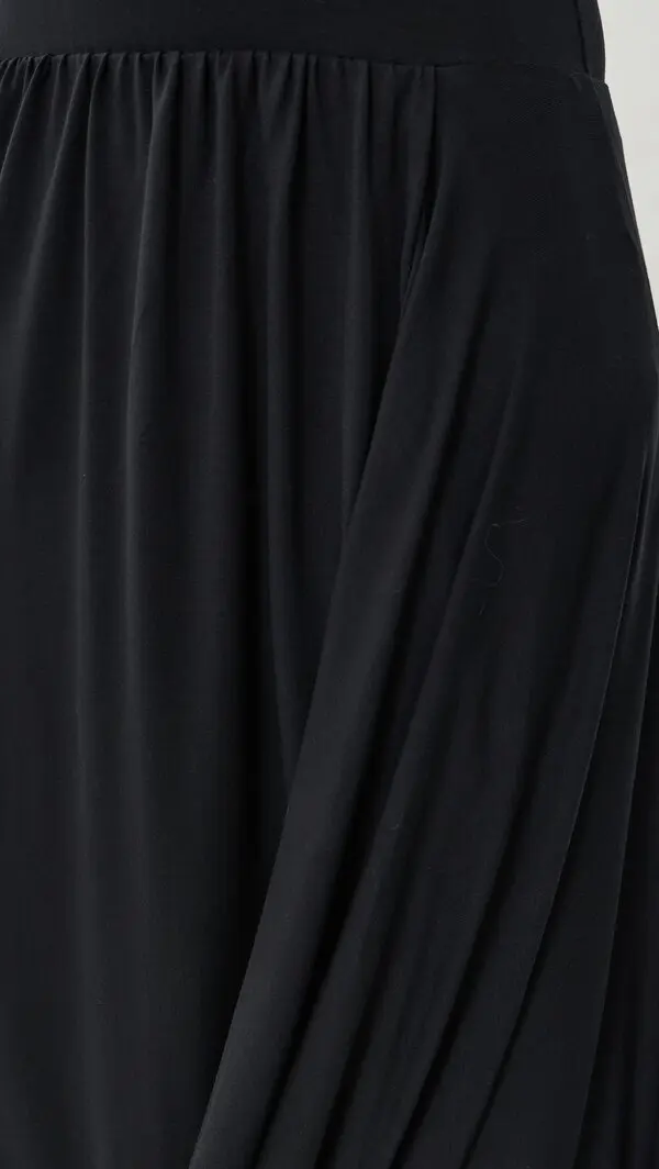 THE LINE BY K Jan Open Back Draped Dress