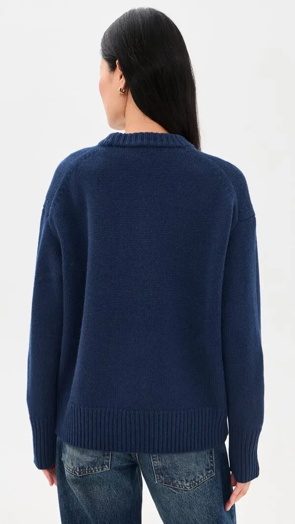 ALEX MILL Nottinghill Sweater In Wool Cotton Blend
