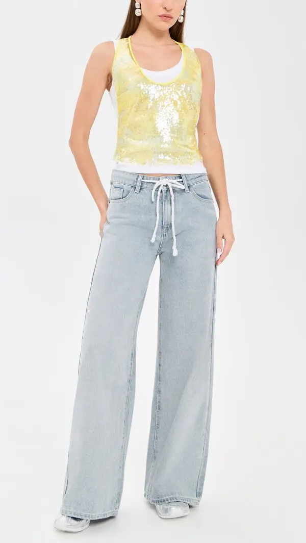 Lioness Muse Jeans - Light Denim