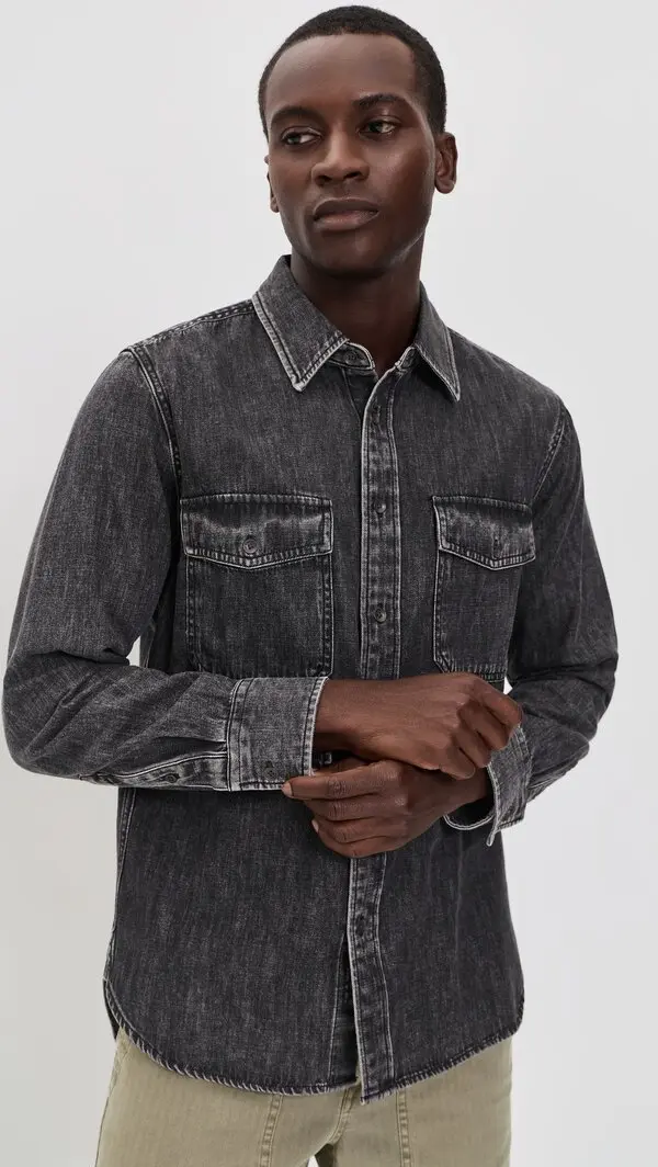 Rag & Bone Denim Cpo Shirt