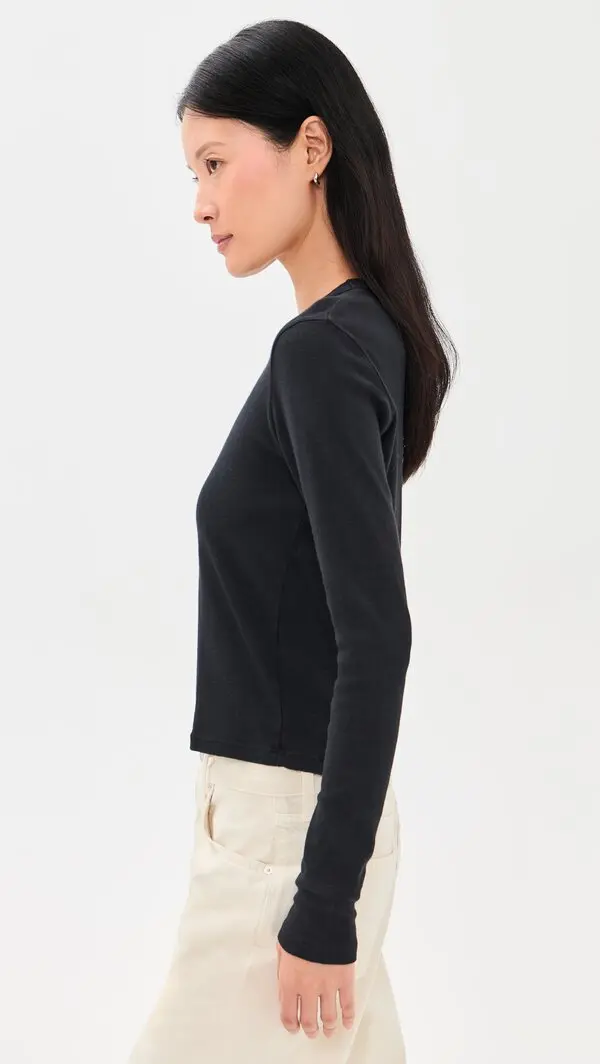 MOTHER The Itty Bitty Crop Tee