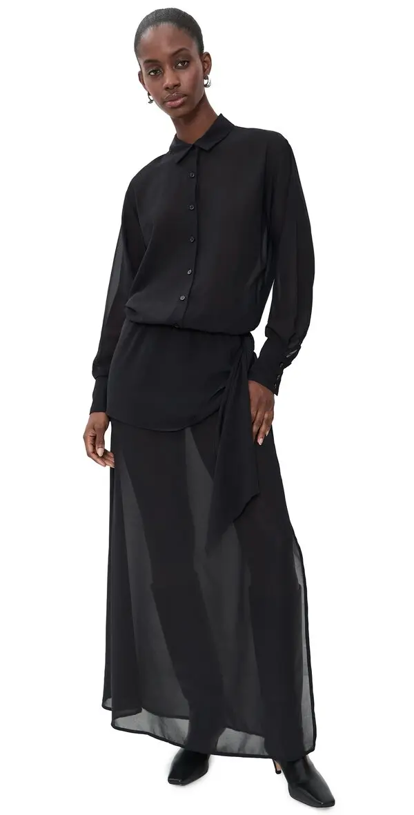 SEVEN WONDERS Isabella Shirt Maxi Dress