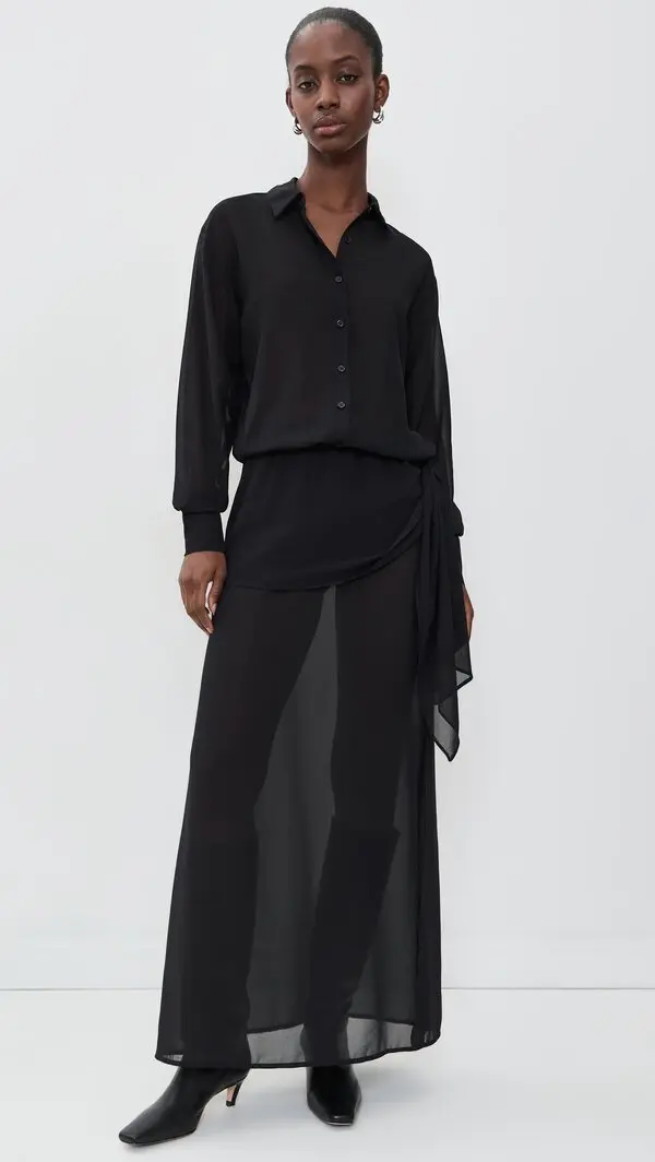 SEVEN WONDERS Isabella Shirt Maxi Dress