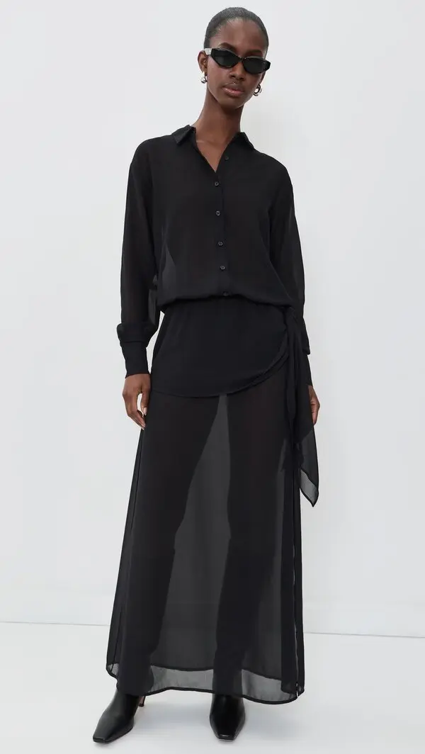 SEVEN WONDERS Isabella Shirt Maxi Dress