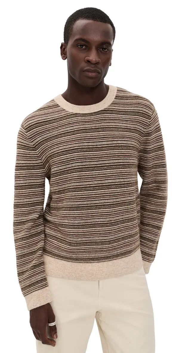 CORRIDOR Mini Stripe Crewneck Sweater