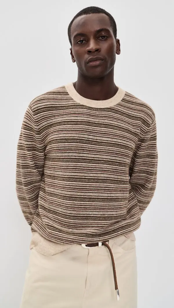 CORRIDOR Mini Stripe Crewneck Sweater