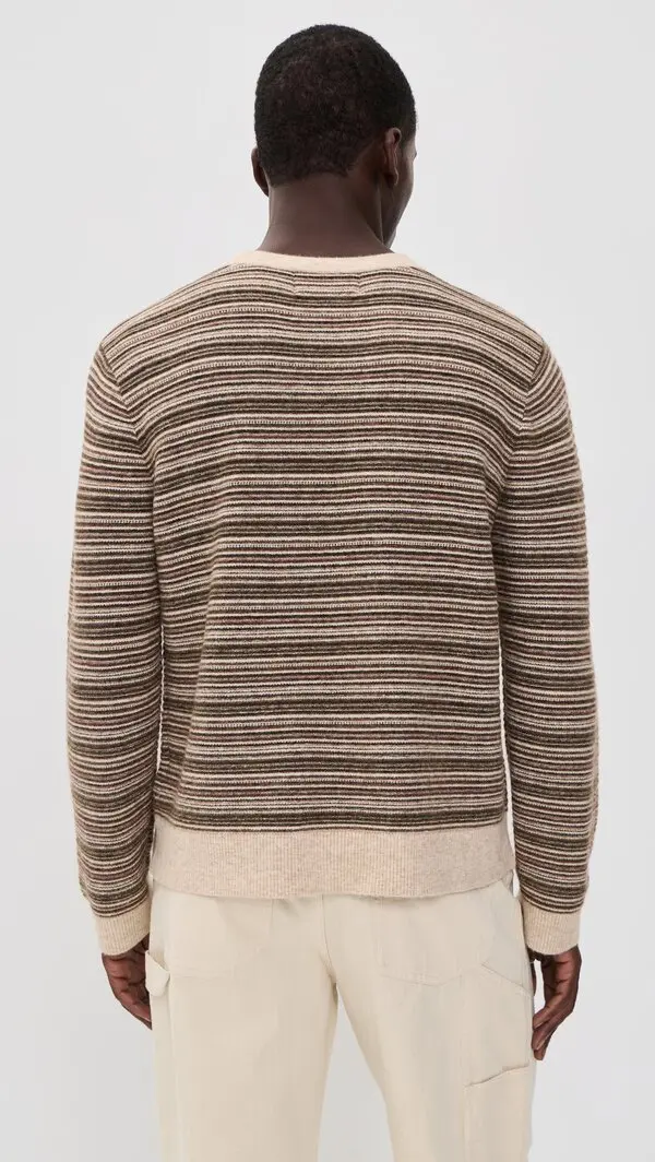 CORRIDOR Mini Stripe Crewneck Sweater