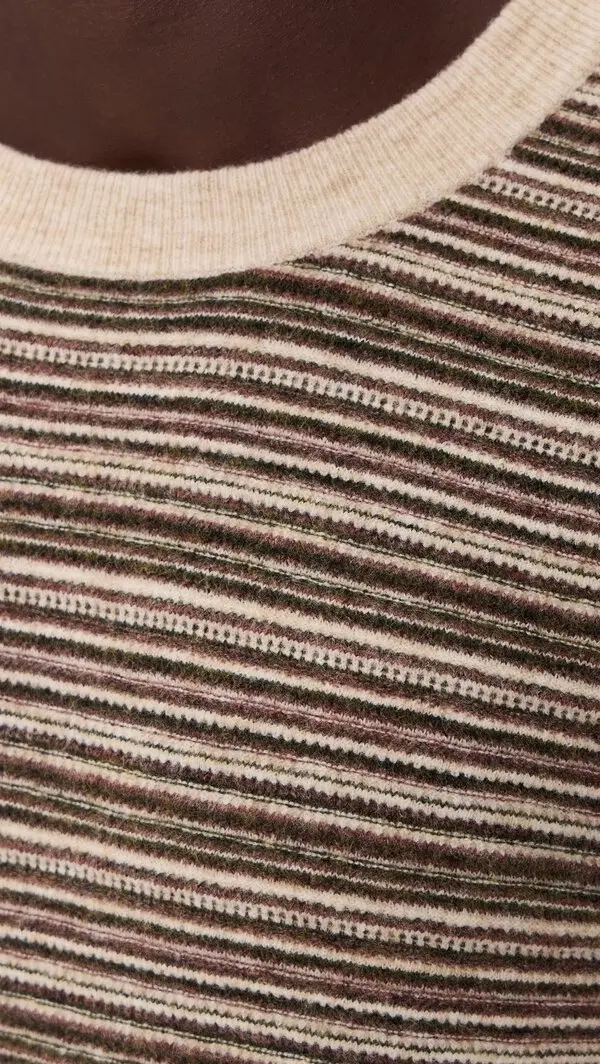 CORRIDOR Mini Stripe Crewneck Sweater