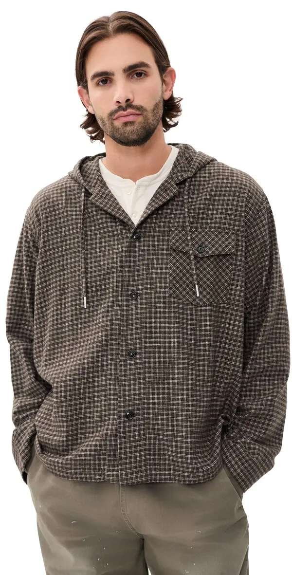 STOCKHOLM SURFBOARD CLUB Merle Hooded Shirt