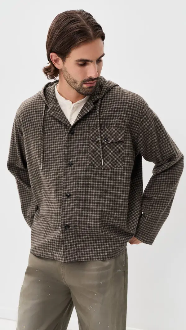 STOCKHOLM SURFBOARD CLUB Merle Hooded Shirt