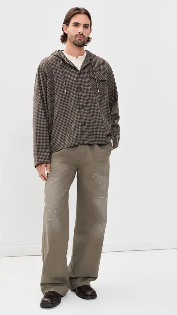 STOCKHOLM SURFBOARD CLUB Merle Hooded Shirt