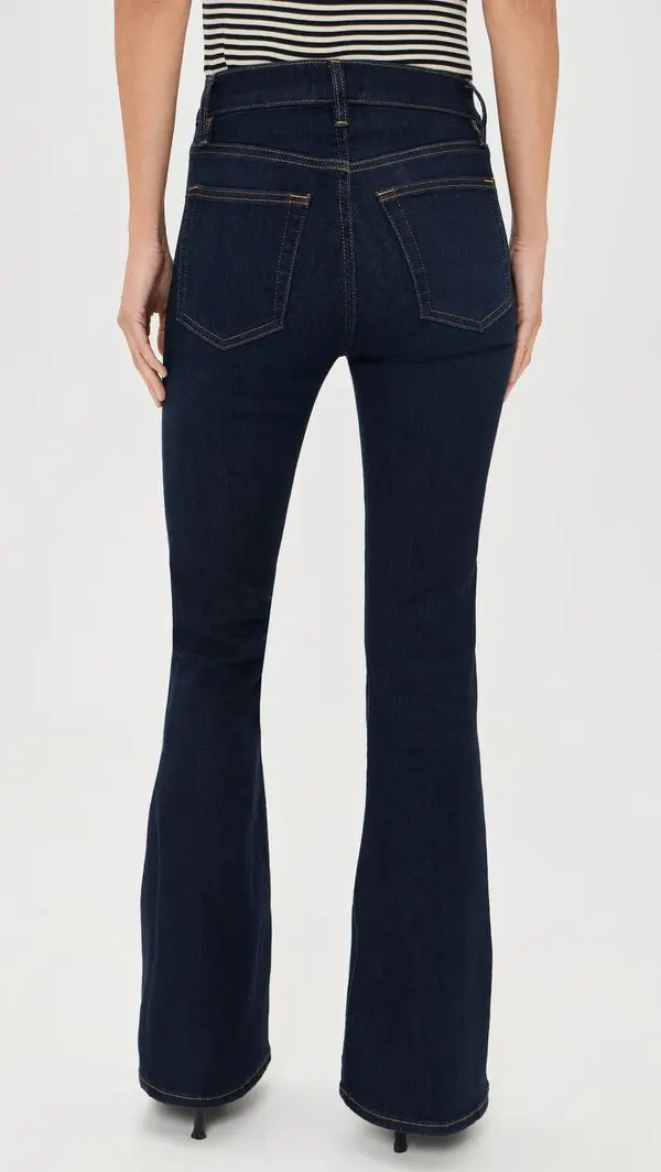 FRAME The Petite Pixie Flare Jeans