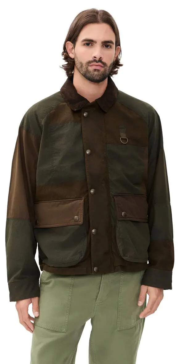 Polo Ralph Lauren Original Label Antique Wax Patchwork Utility Jacket